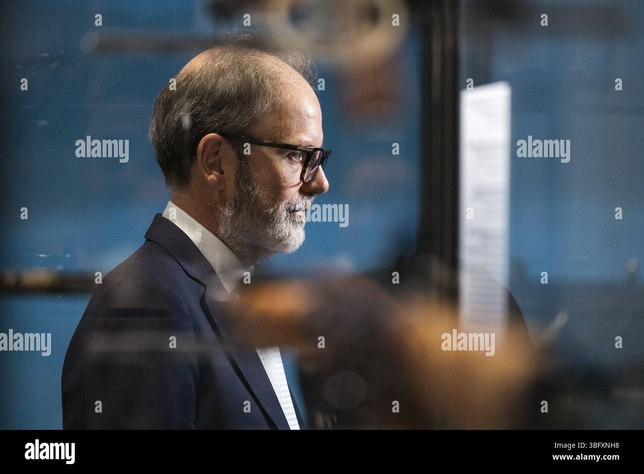 Liege, Belgium. 03rd June, 2025. FN Browning Group CEO Julien Compere ...