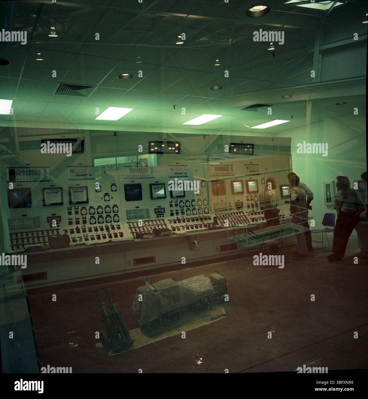 This image shows the interior of the Columbus Trash-Burning Power Plant ...