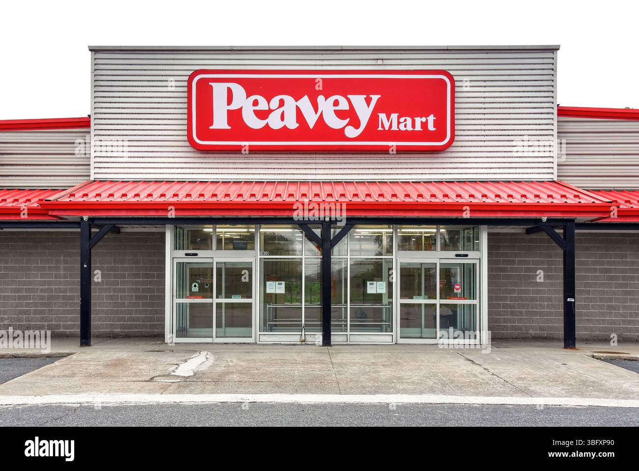 Cornwall, Canada - May 31, 2025: Peavey Mart was an Alberta based chain ...
