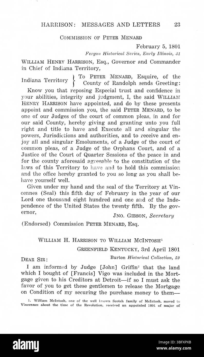 Harrisons political letters Cut Out Stock Images & Pictures - Alamy