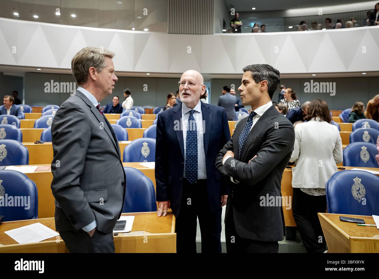 THE HAGUE - Chairman Martin Bosma, Frans Timmermans (GroenLinks/PvdA ...