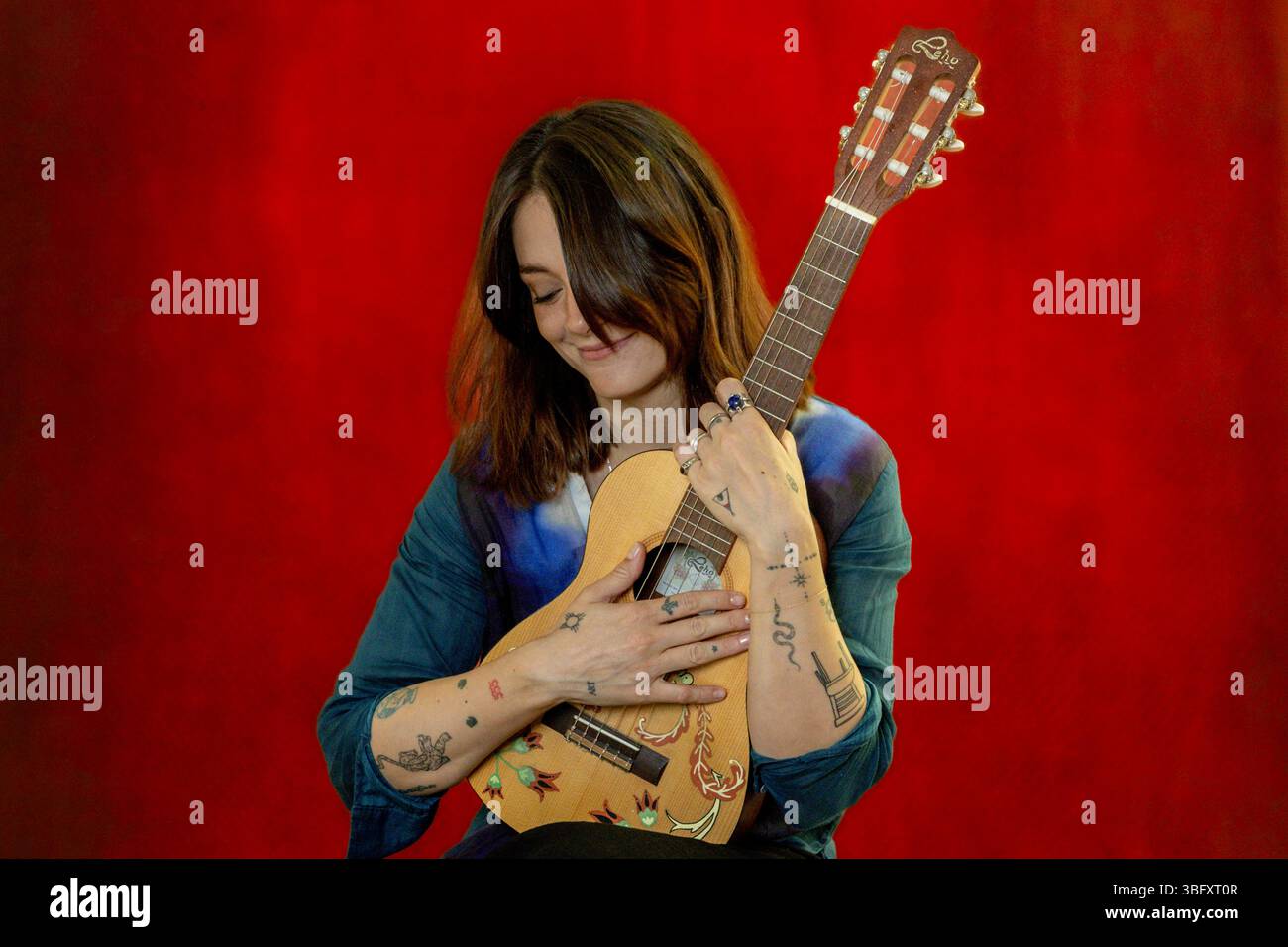 Singer and songwriter Angie Sanchez poses for Europa Press, June 3 ...