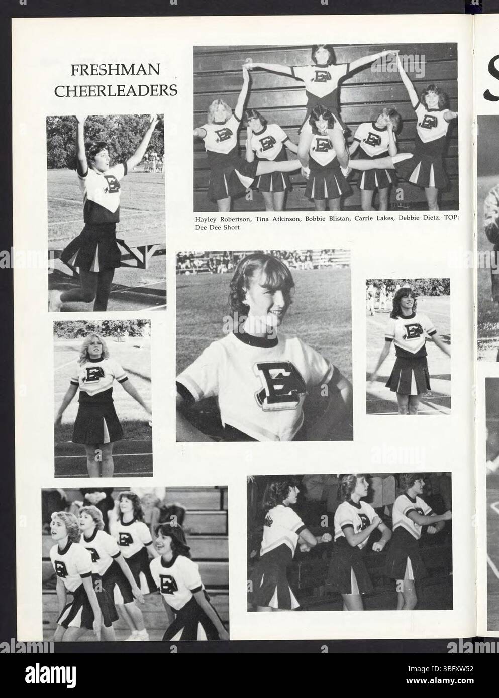 This image from the 1981 Edgewood High School yearbook captures moments ...
