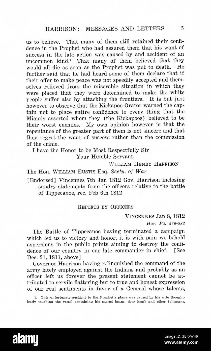 Harrisons administration hi-res stock photography and images - Alamy