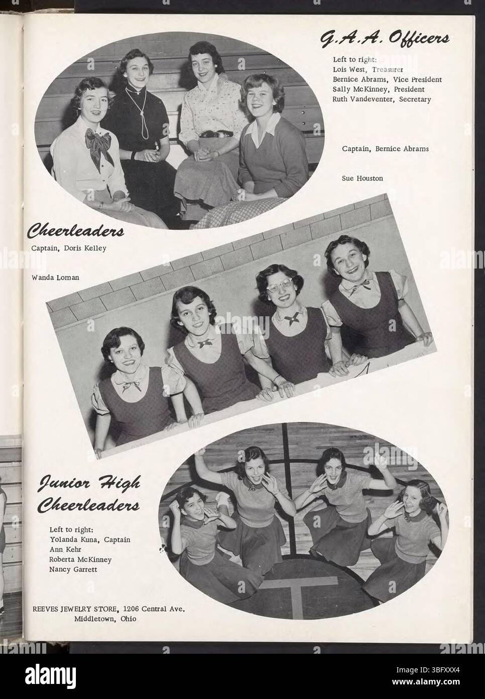 This page of The Trojan 1955 yearbook highlights additional student ...