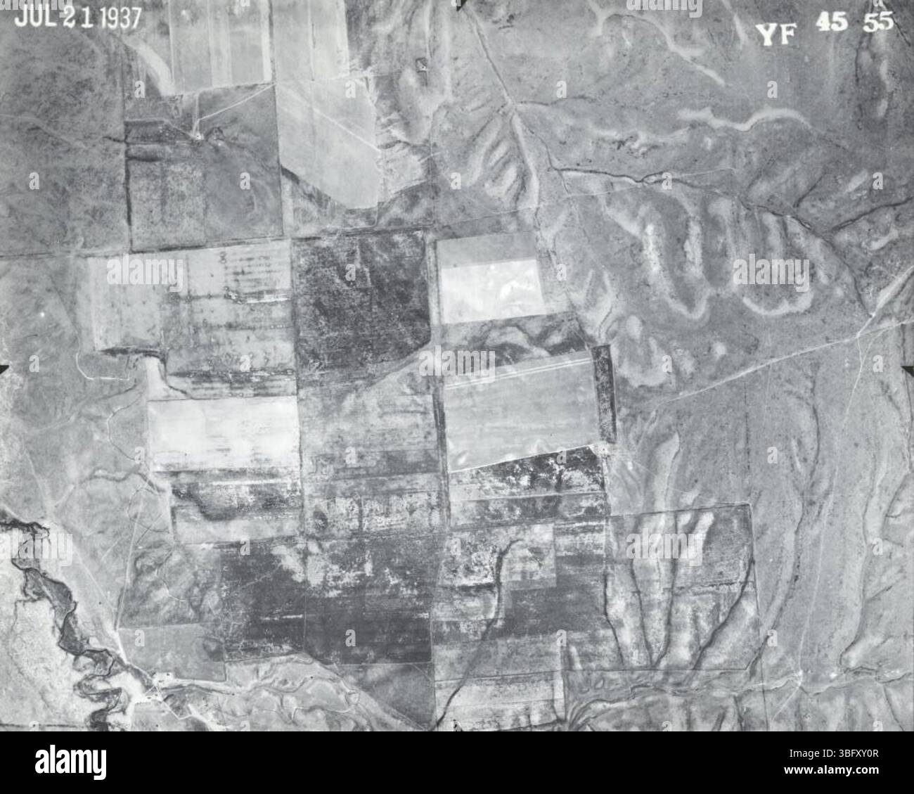 YF 45-55 is a topographic map at a scale of 1:20,000, offering detailed ...