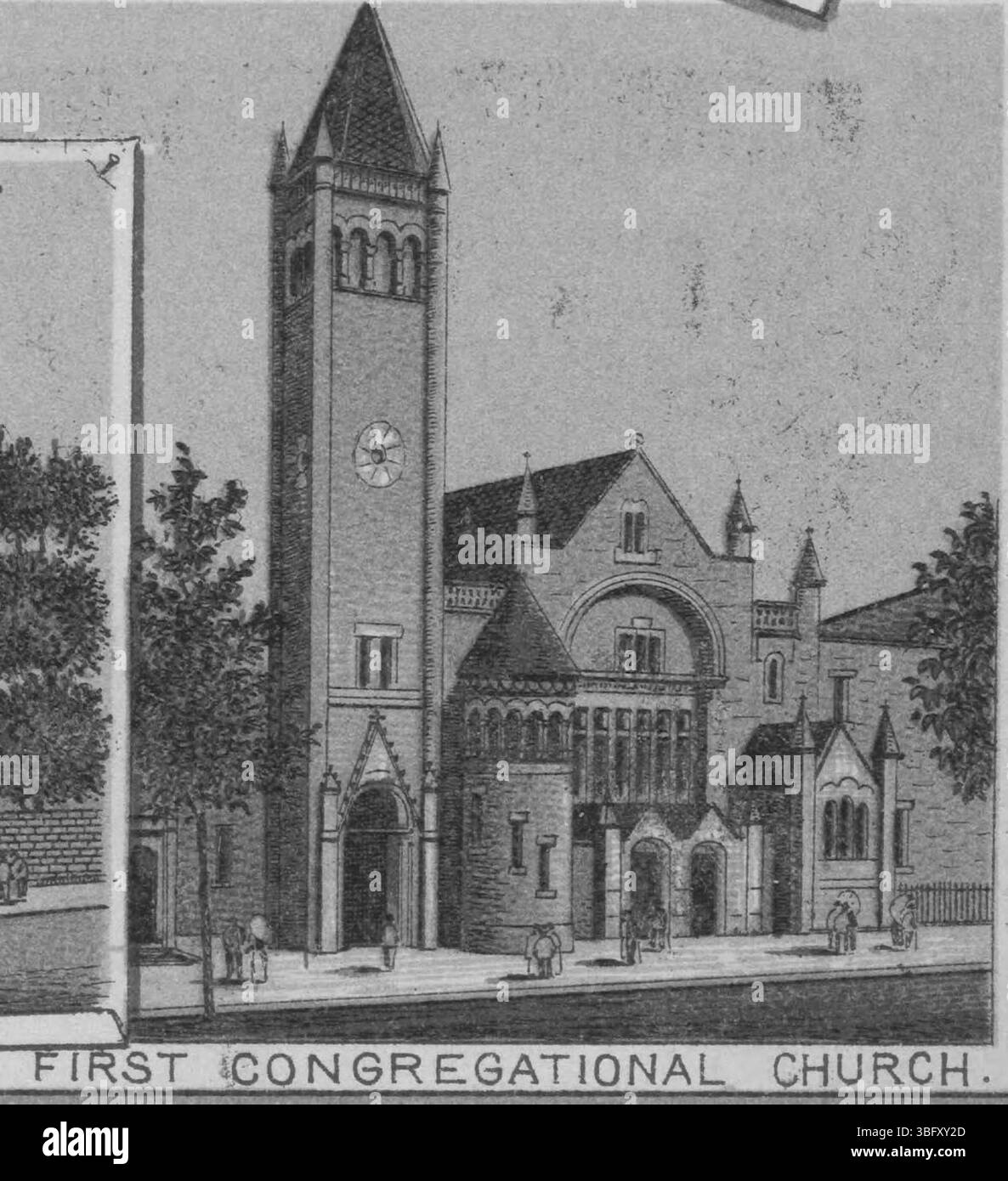 First Congregational Church, originally the Third Presbyterian Church ...