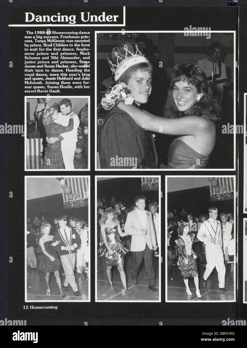 Page 16 from the 1989 Edgewood High School yearbook, containing ...