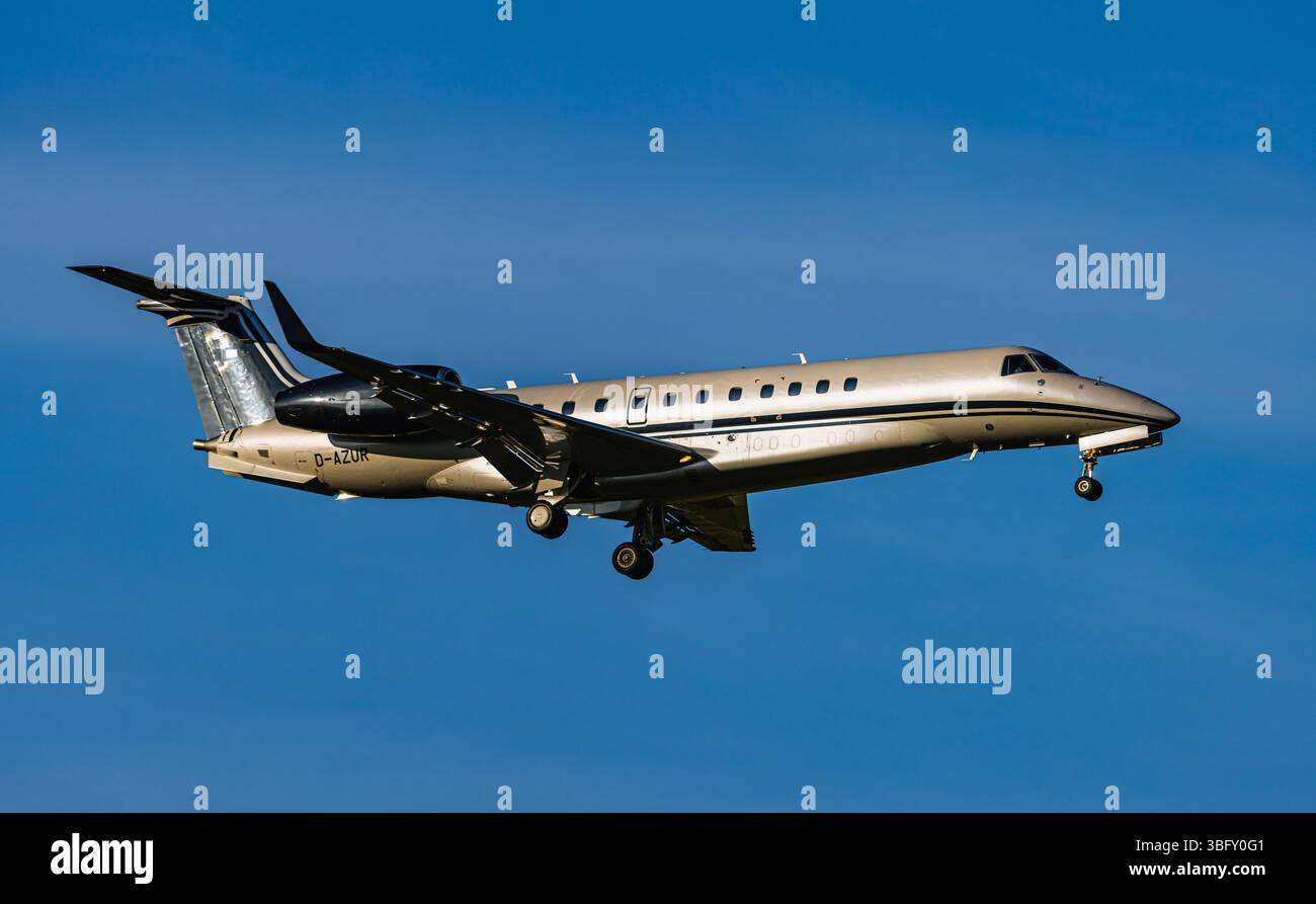 Zurich, Switzerland, 11th Apr 2025:: An Embraer Legacy 650 from ...
