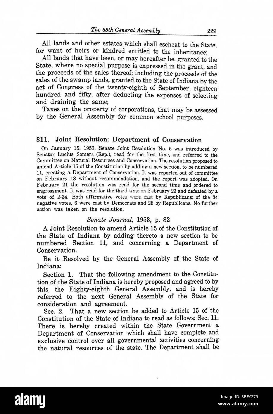 Page 253 of *Constitution Making in Indiana* (1994) reviews the final ...