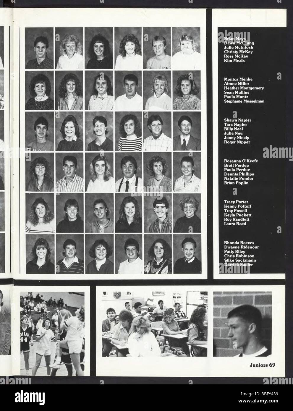 Page 73 of the 1988 Edgewood High School yearbook presents images of ...