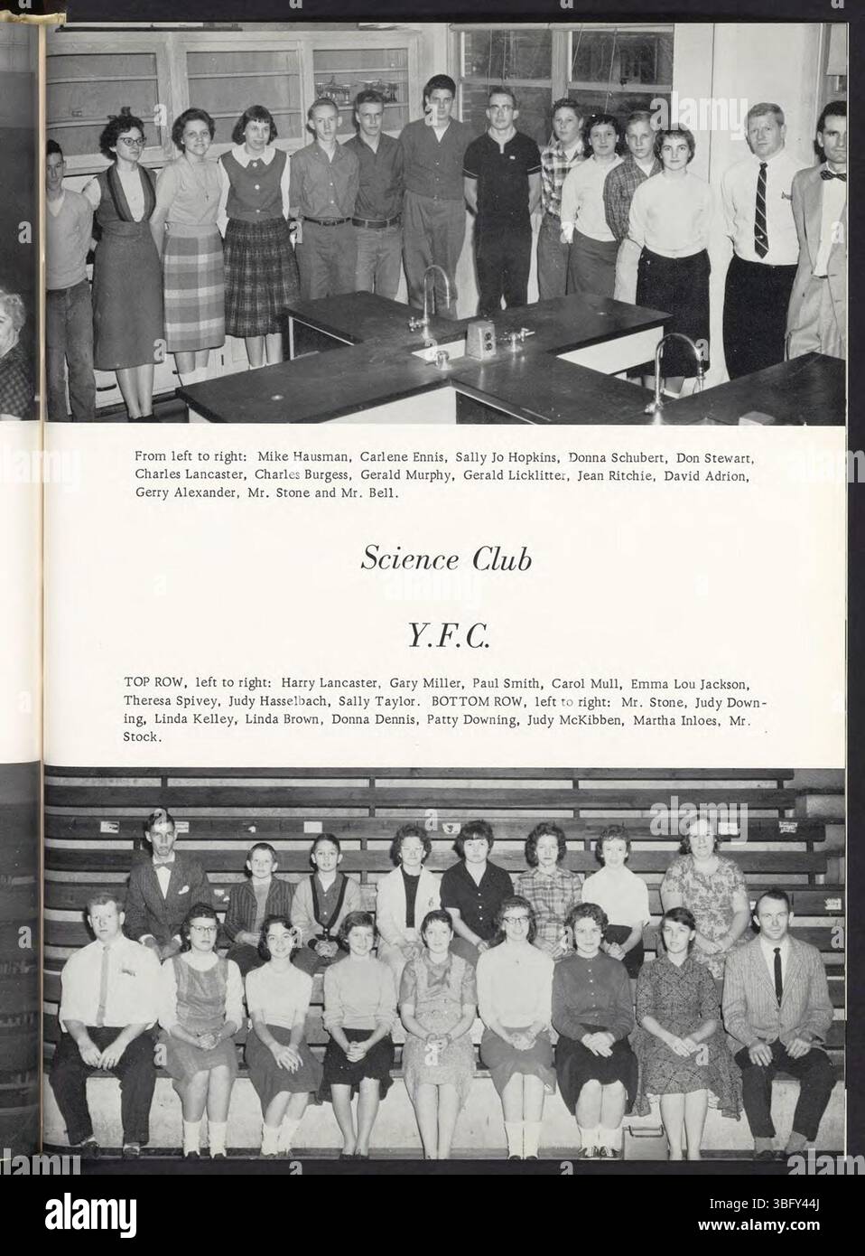 Page 99 of the 1960 Trenton High School yearbook, featuring portraits ...