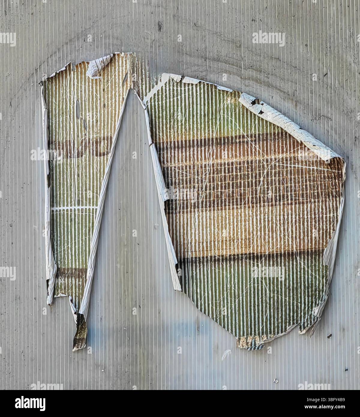 Number Ten: Abstract Layers of Time Stock Photo - Alamy