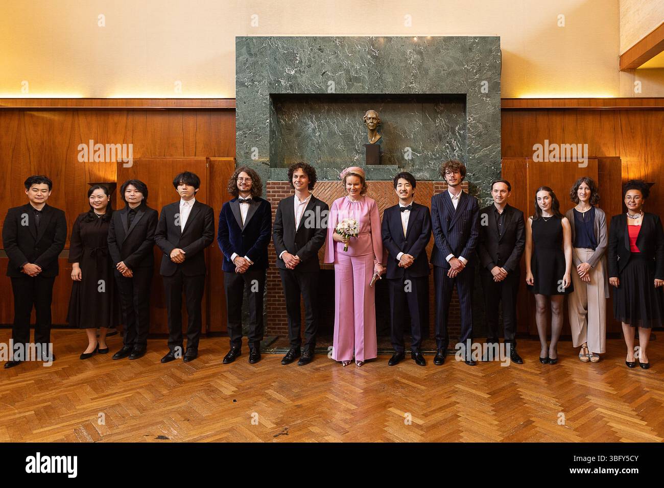 Waterloo, Belgium. 03rd June, 2025. Queen Mathilde of Belgium pictured ...