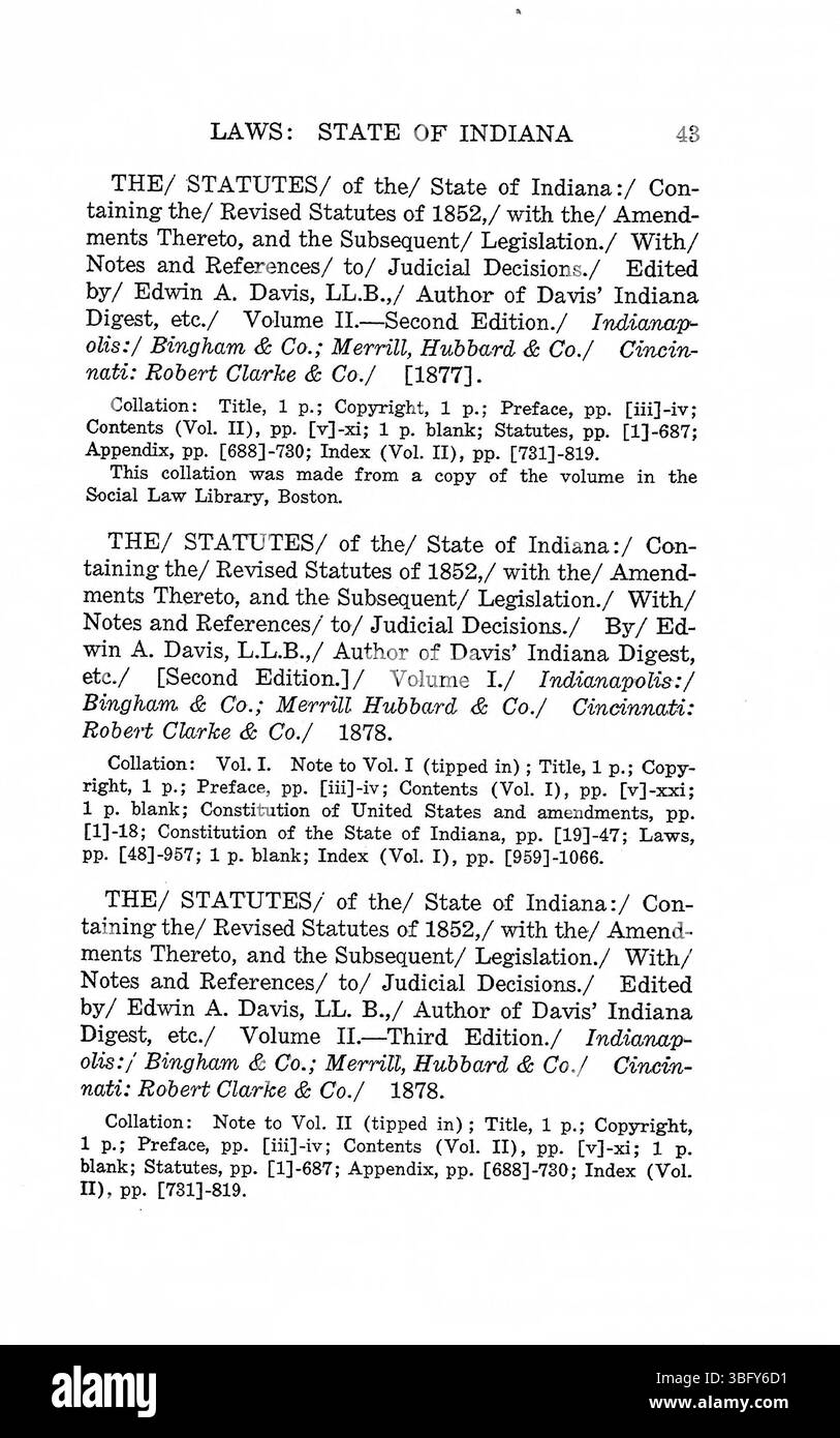 Reference book laws Cut Out Stock Images & Pictures - Alamy