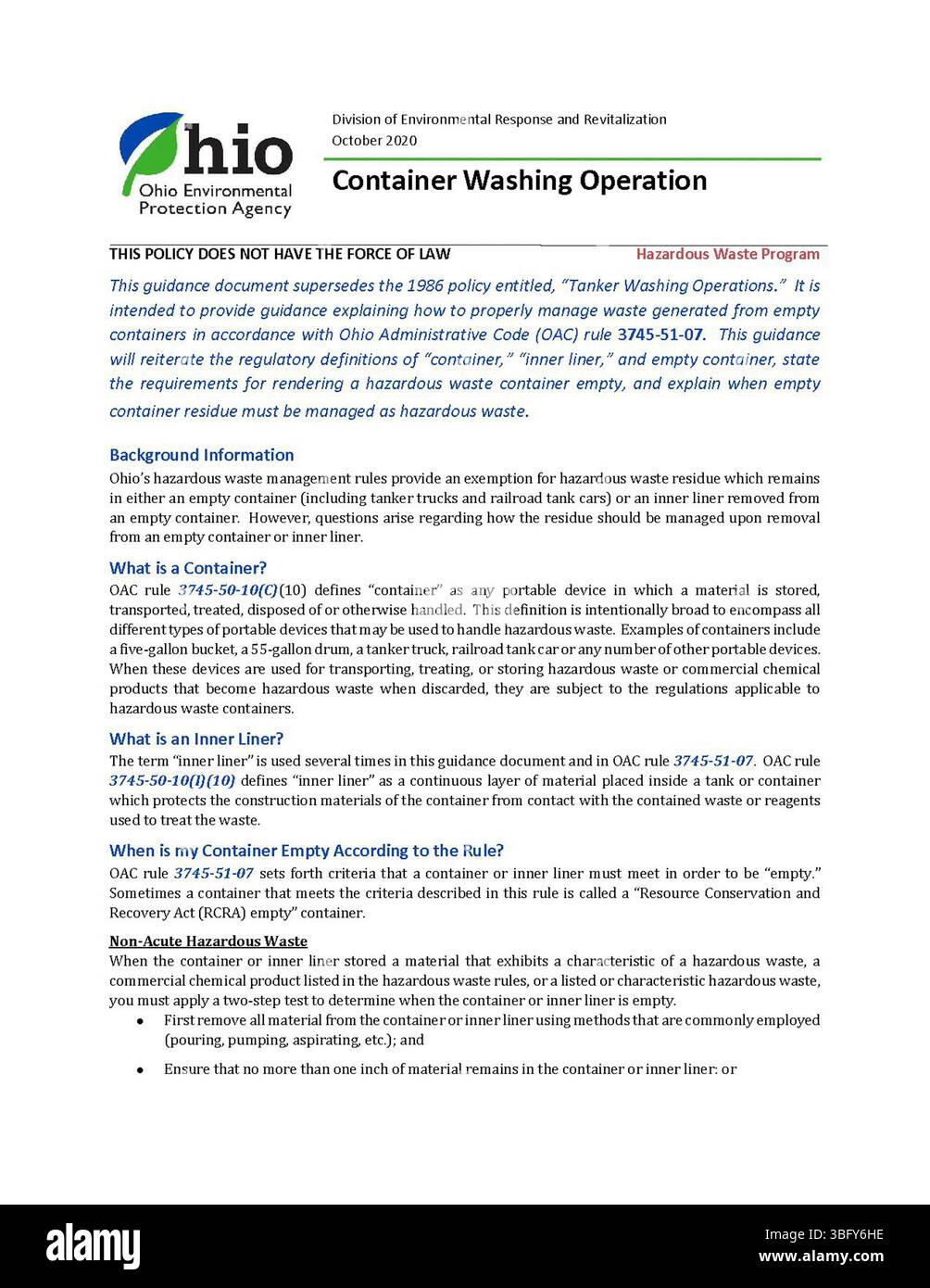 This document outlines the procedures and safety guidelines for the ...