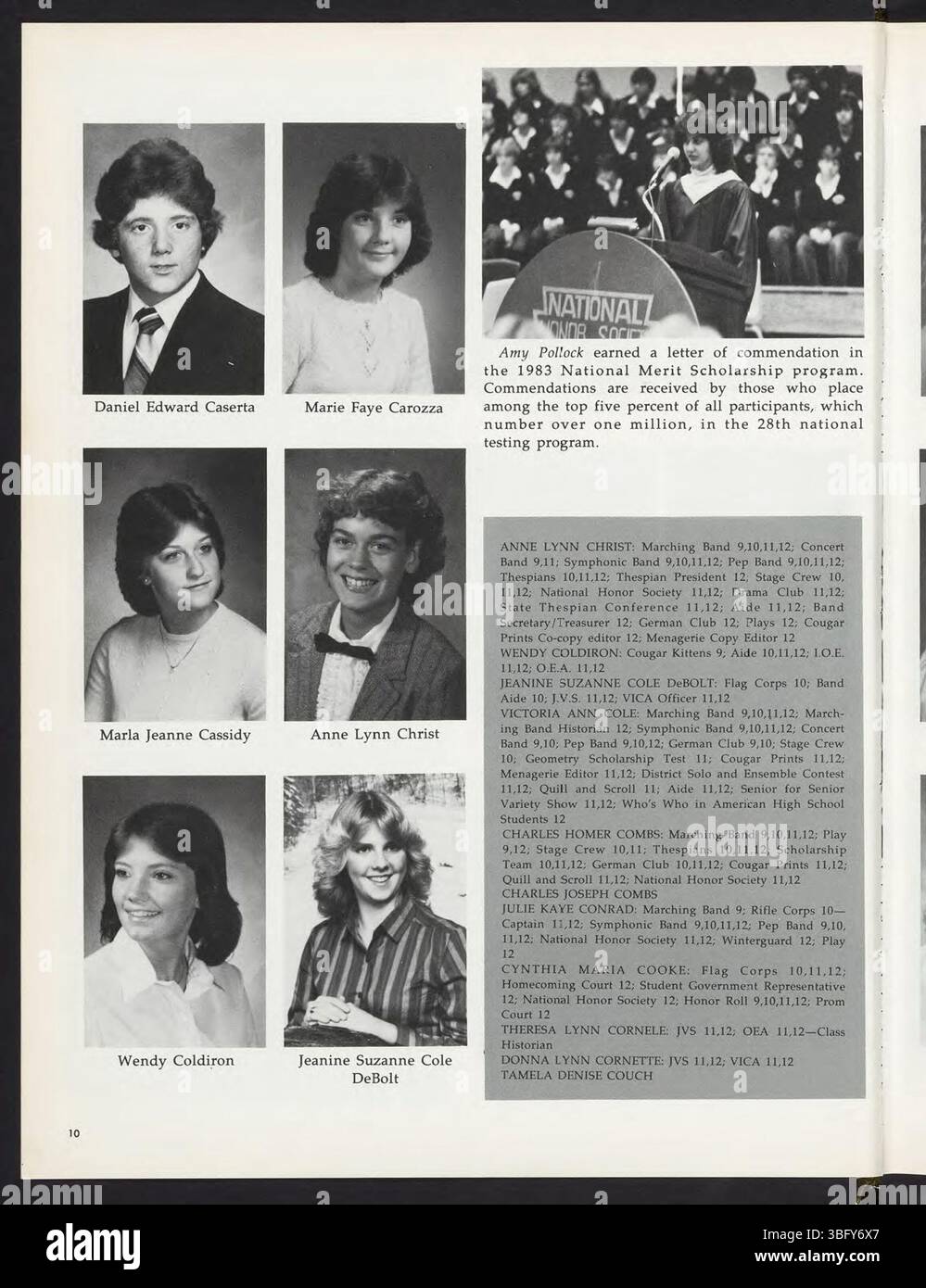 Page 14 of the 1983 Edgewood High School yearbook features more group ...