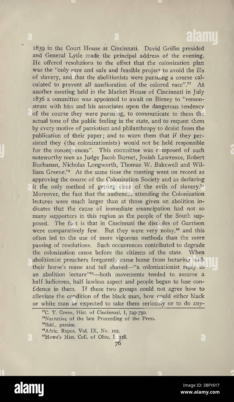 This 1912 study investigates the concept of deporting African Americans ...