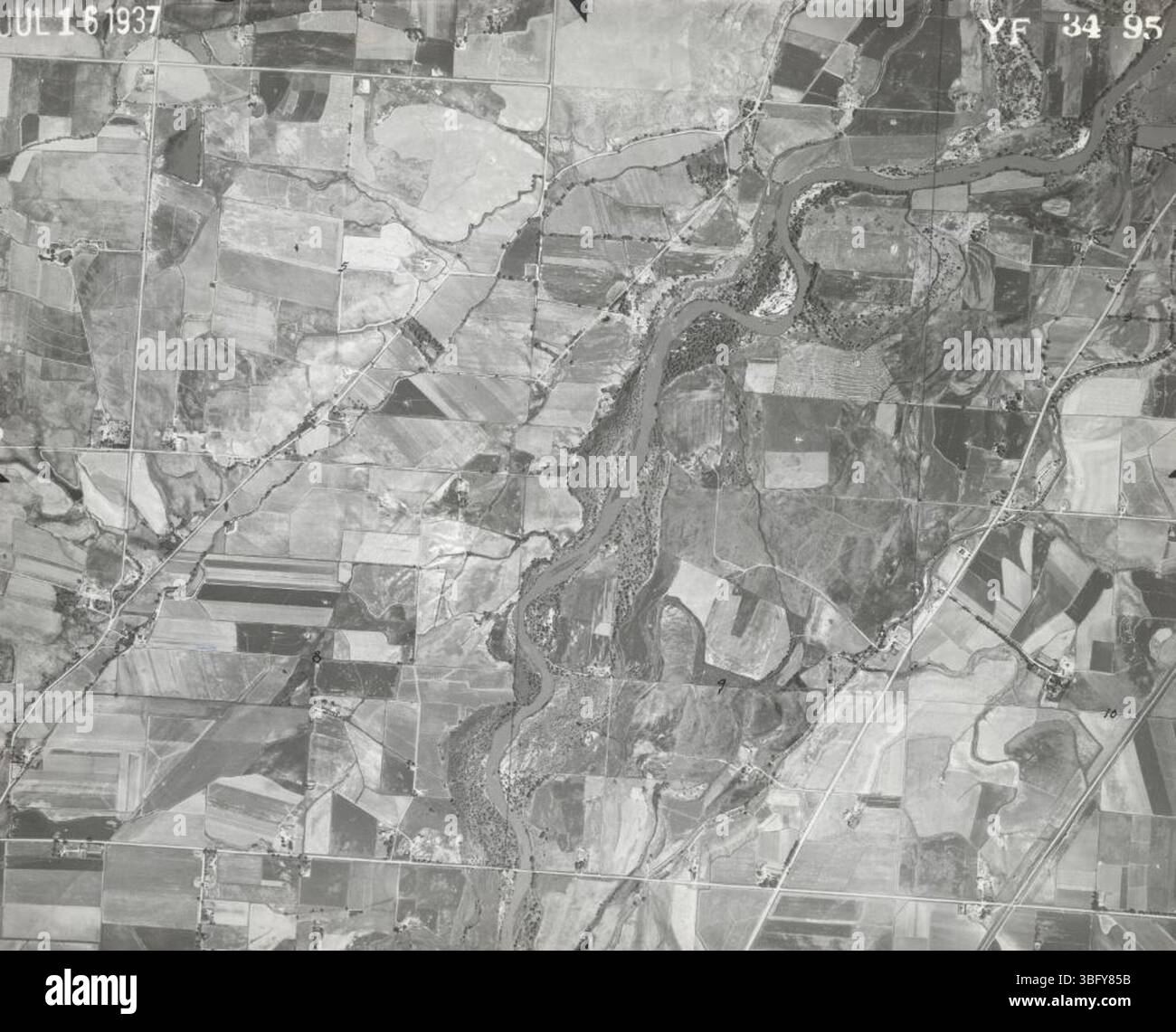 The YF 34-95 is a 1:20,000 scale topographic map without author ...