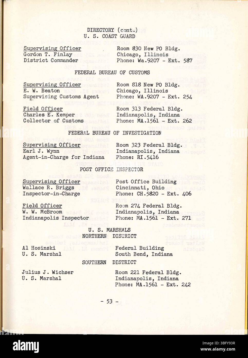 This page of the Indiana Law Enforcement Digest from Winter 1940-1941 ...