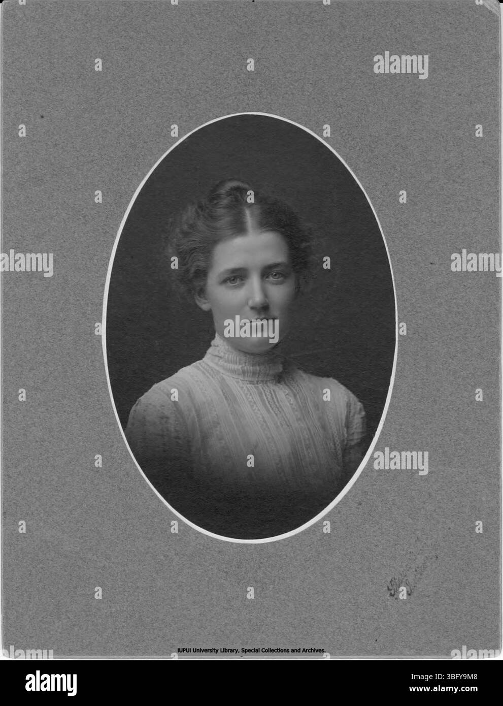 Photographic portrait of Hetta Ada Wheeler, labeled on the back as ...