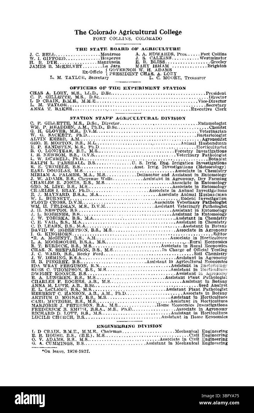 The 1927 report continues the discussion of poisonous plants in ...