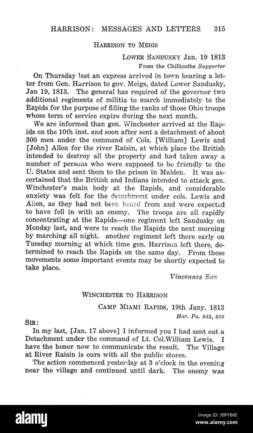The two-volume collection of William Henry Harrison’s letters and ...