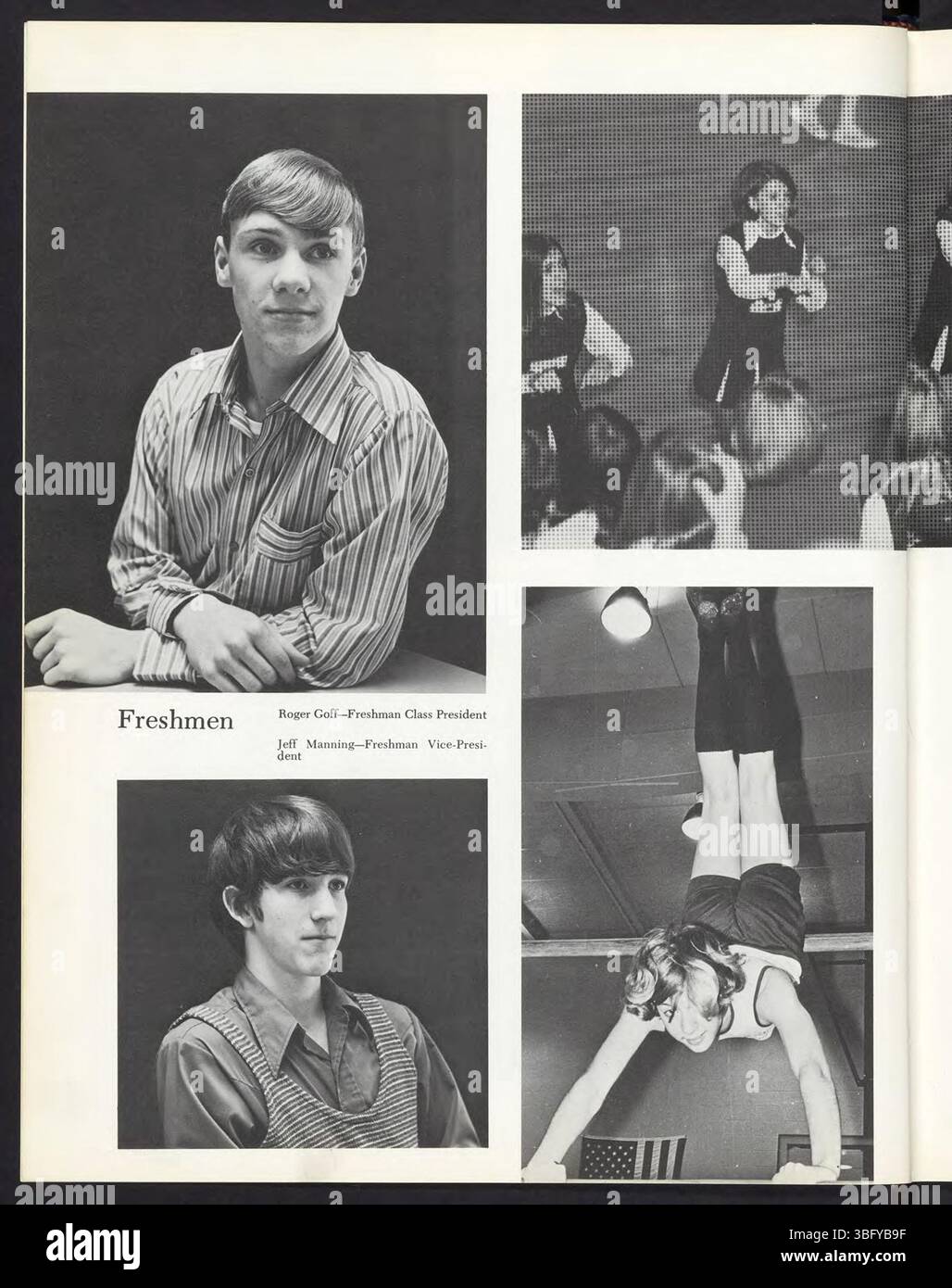 The 1971 Edgewood High School yearbook features student portraits ...