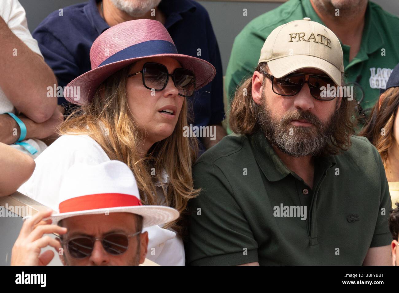 Fred Testot attends the Roland Garros 2025 tournament on June 3, 2025 ...