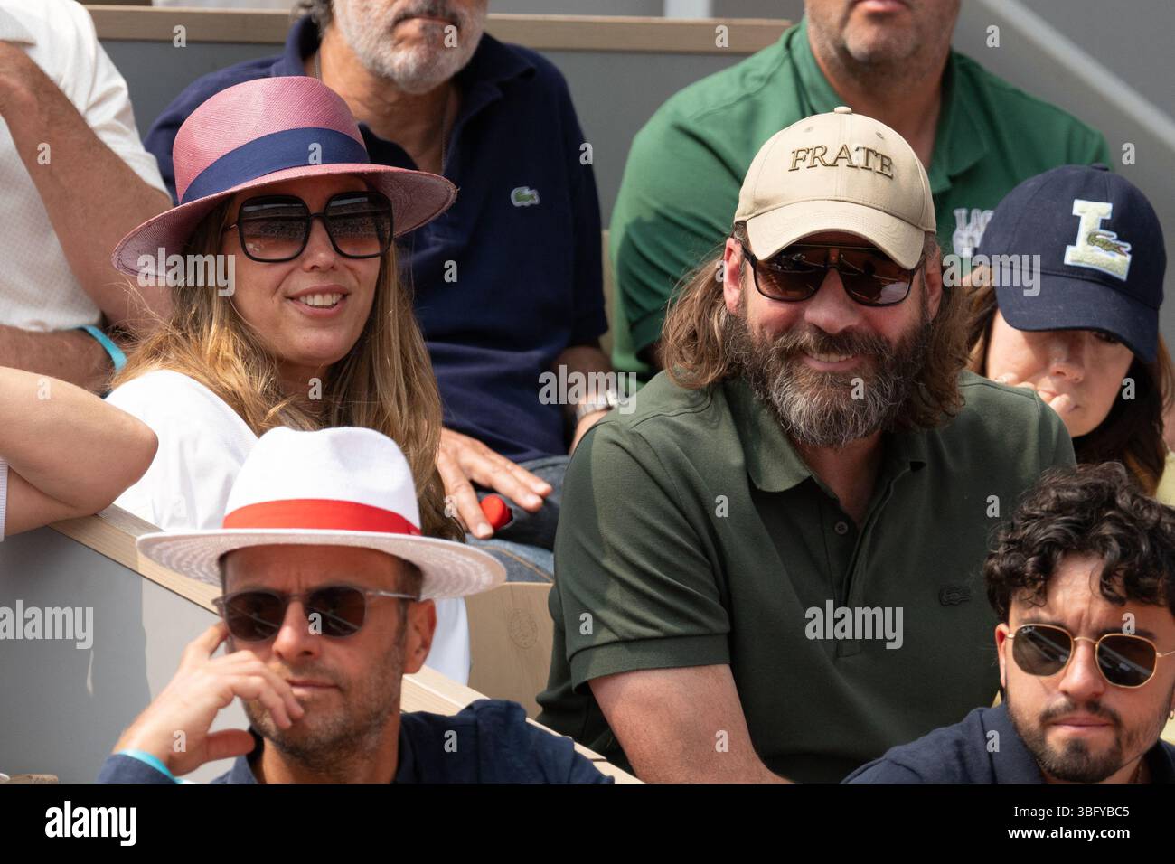 Fred Testot attends the Roland Garros 2025 tournament on June 3, 2025 ...