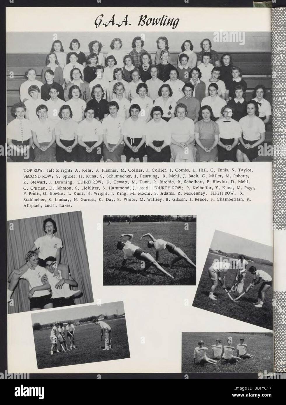 Page 68 of The Trojan 1958 yearbook continues to display student ...