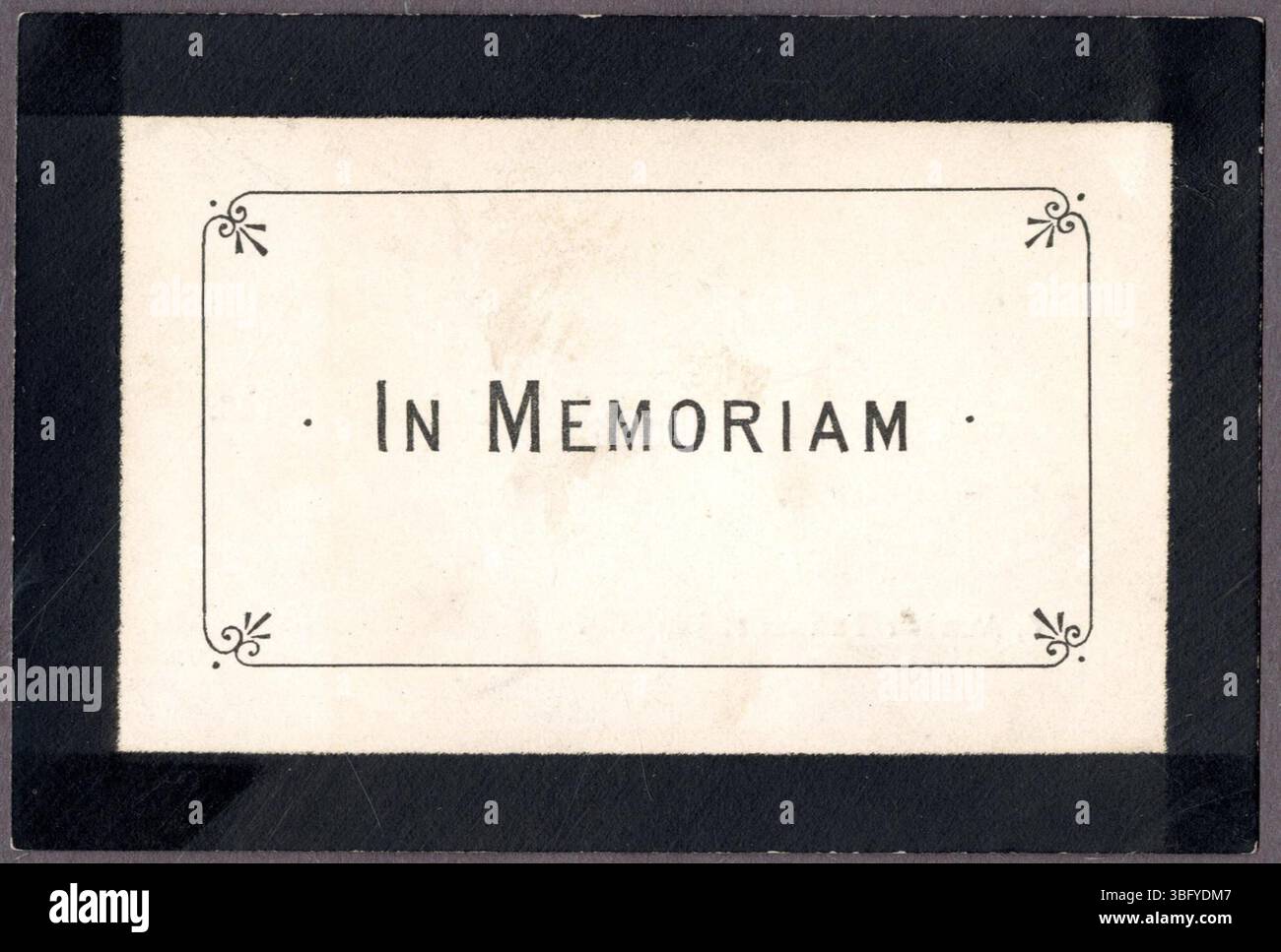 A funeral card for George Sharp, who passed away on September 29, 1877 ...