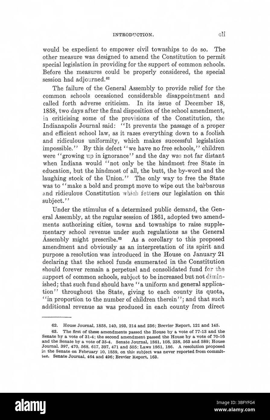 This section of 'Constitution Making in Indiana' (1971) looks at the ...