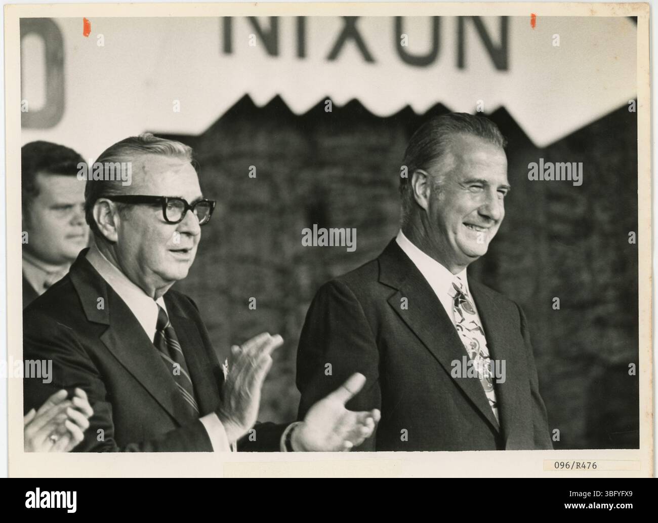 A photograph taken on August 20, 1968, featuring Ohio Governor Rhodes ...