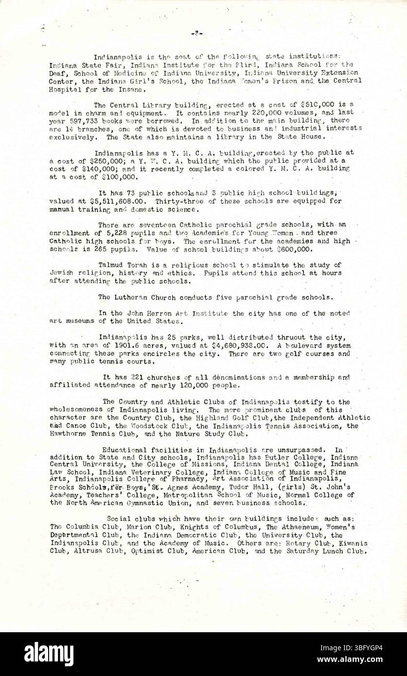 This publication from 1918, created by the Indianapolis Chamber of ...