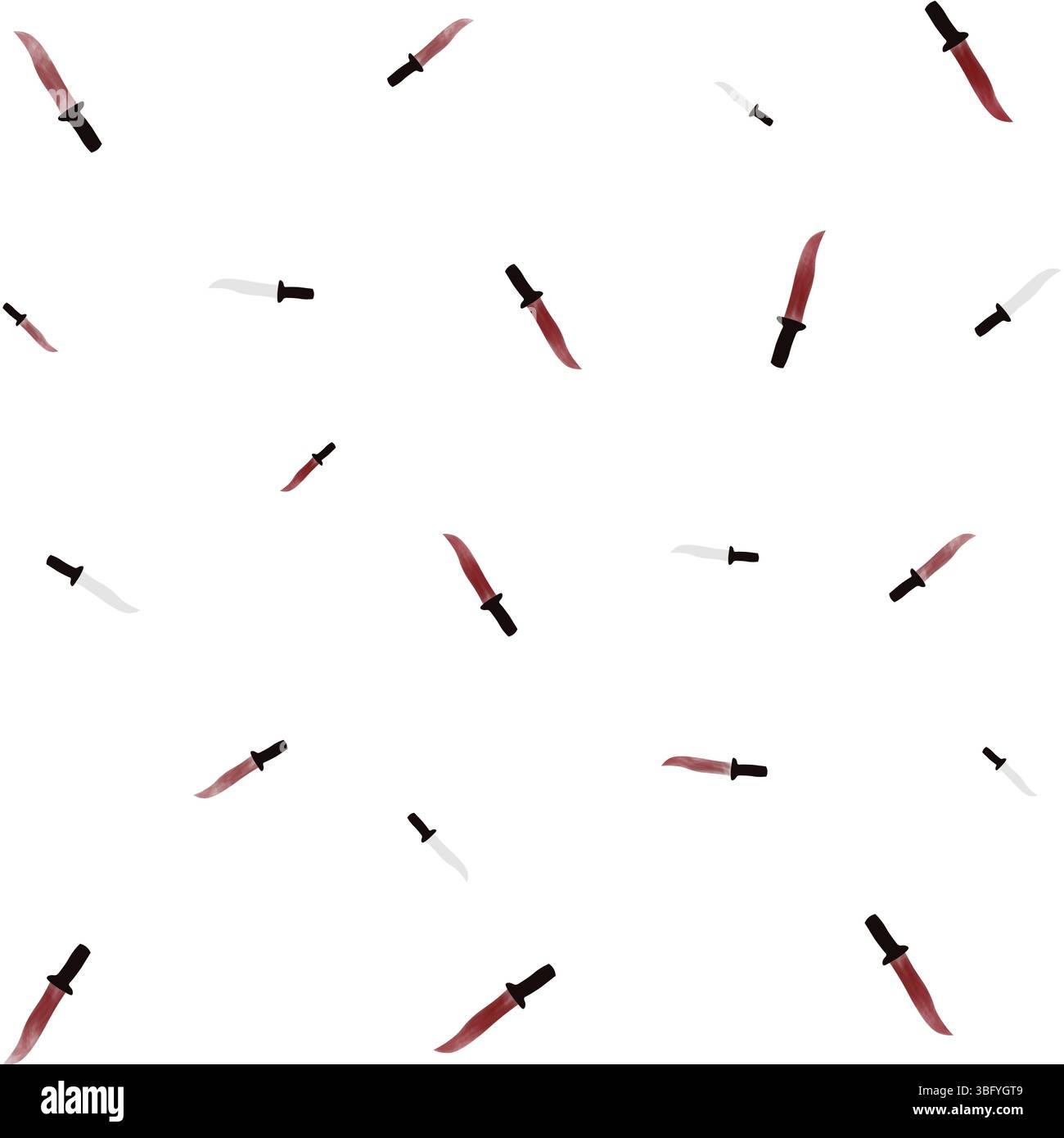 Random sharp geometric pattern Cut Out Stock Images & Pictures - Alamy