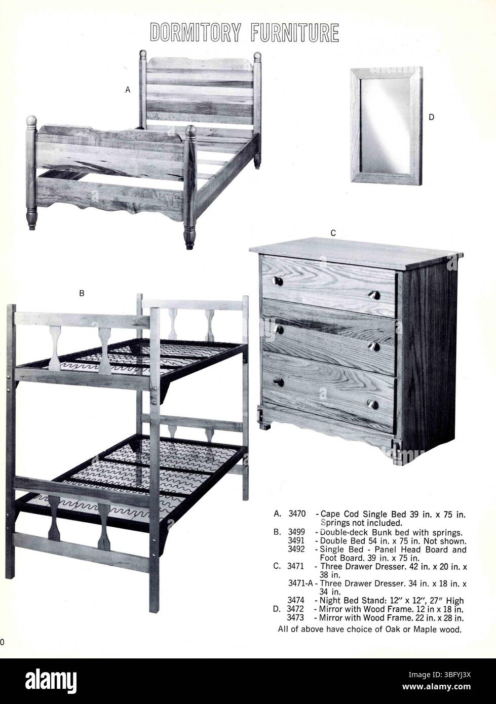 This page from the 1973 Indiana State Institutional Industries catalog ...
