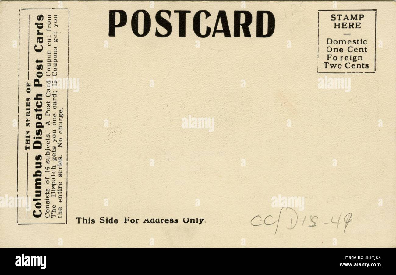 This image from 1906 shows the Columbus Hospital for the Insane, also ...