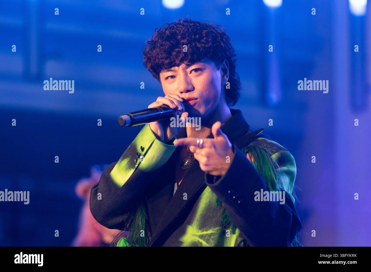 London, UK. Tuesday June 3rd, 2025. Justin Peng performs at Shoreditch ...