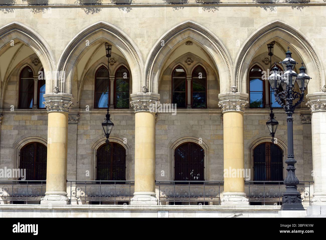 Town Hall, Wiener Rathaus, Vienna, Wien, Austria, Europe Stock Photo ...