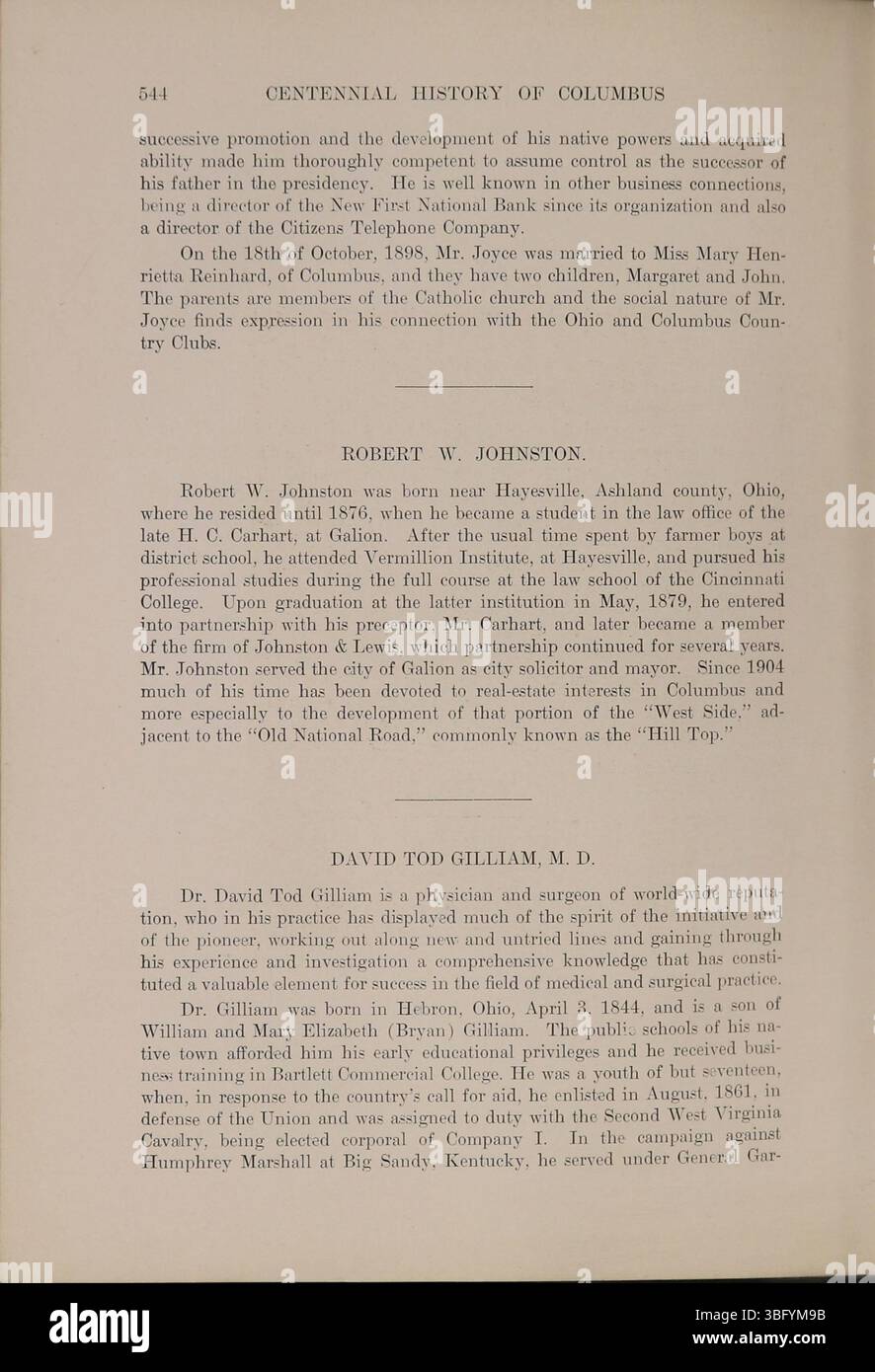 Taylor’s Centennial History of Columbus and Franklin County, Ohio ...
