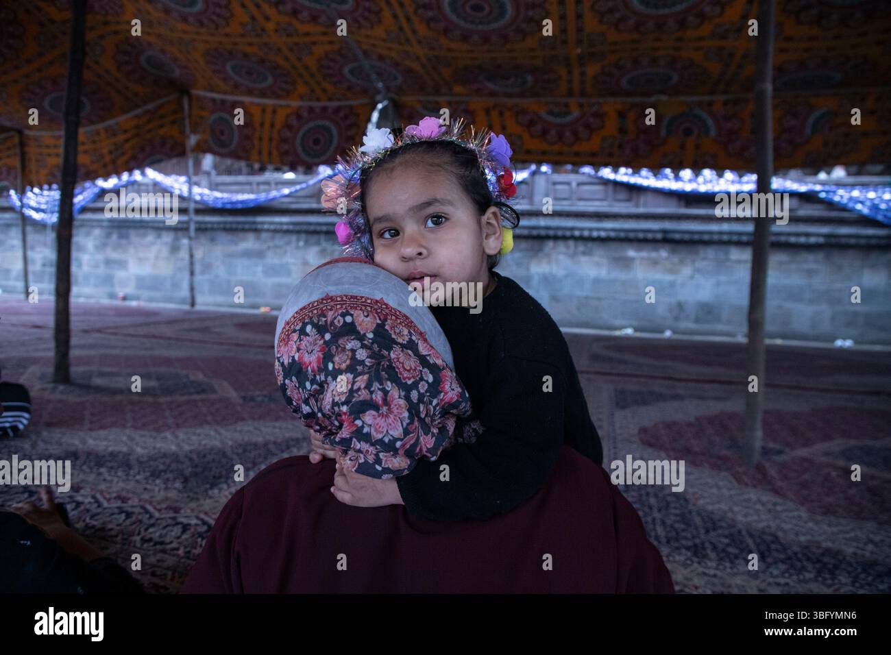 Srinagar, Jammu And Kashmir, India. 3rd June, 2025. A young Muslim girl ...