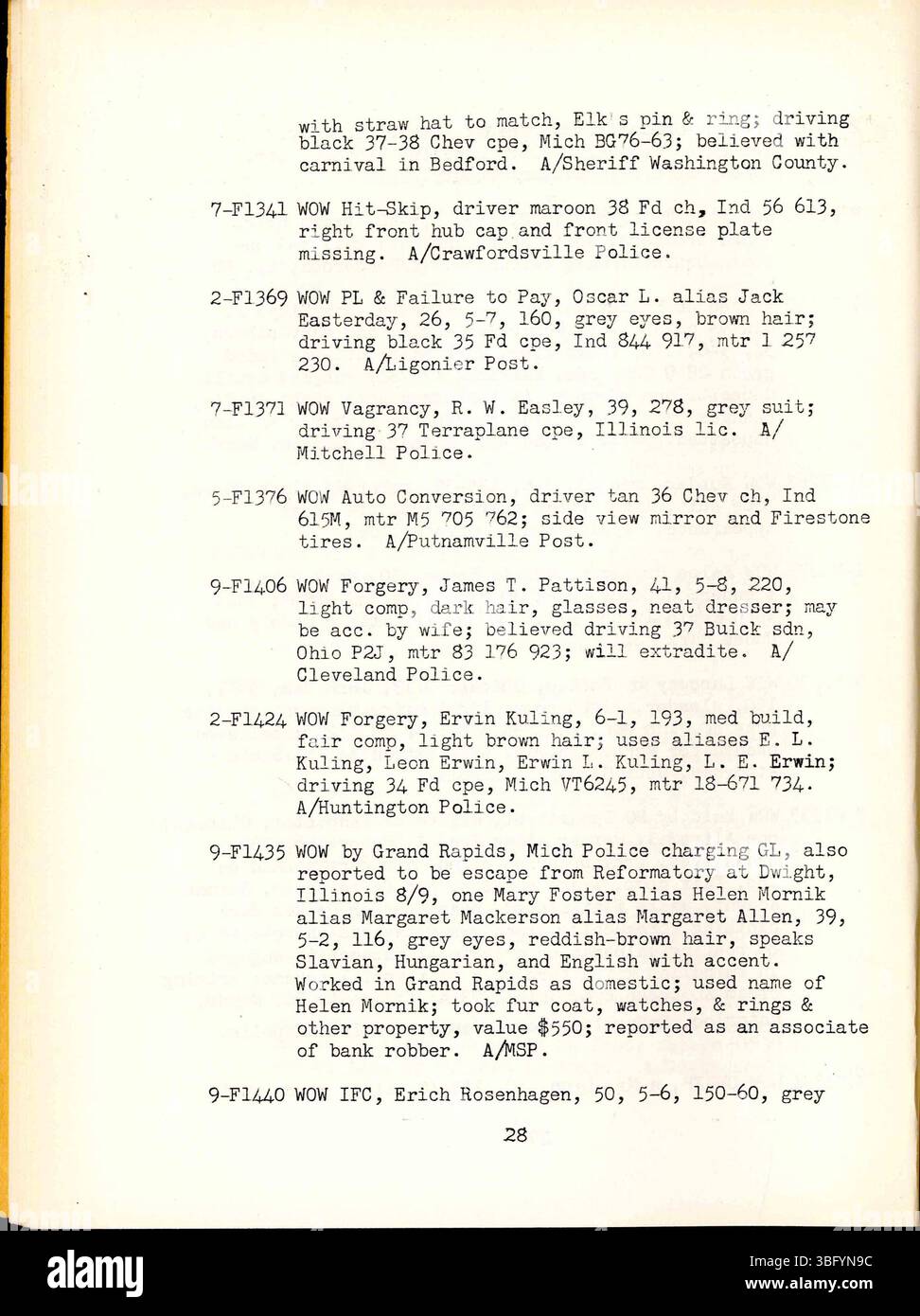 The September 1940 edition of the Indiana Law Enforcement Digest ...