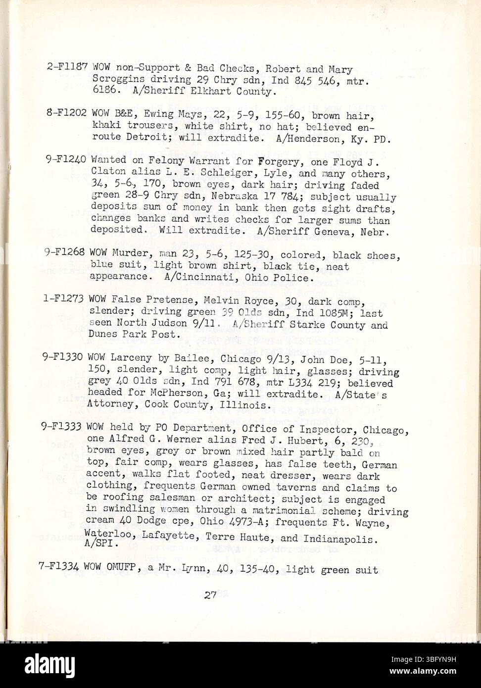 The September 1940 edition of the Indiana Law Enforcement Digest ...