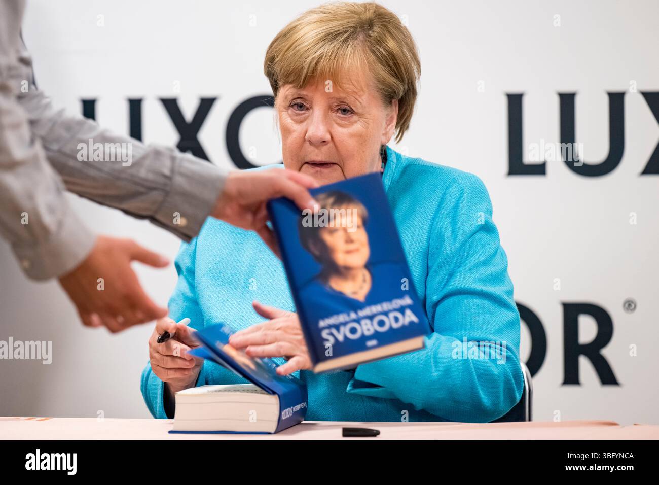 Prague, Czech Republic. 03rd June, 2025. Former German Chancellor ...