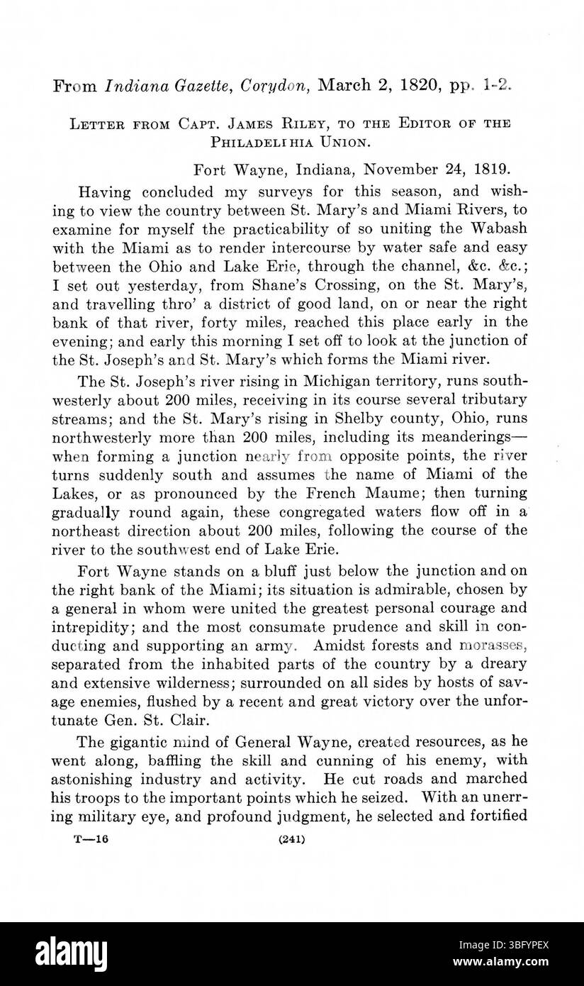 *Indiana as Seen by Early Travelers* (1916) showcases several journals ...
