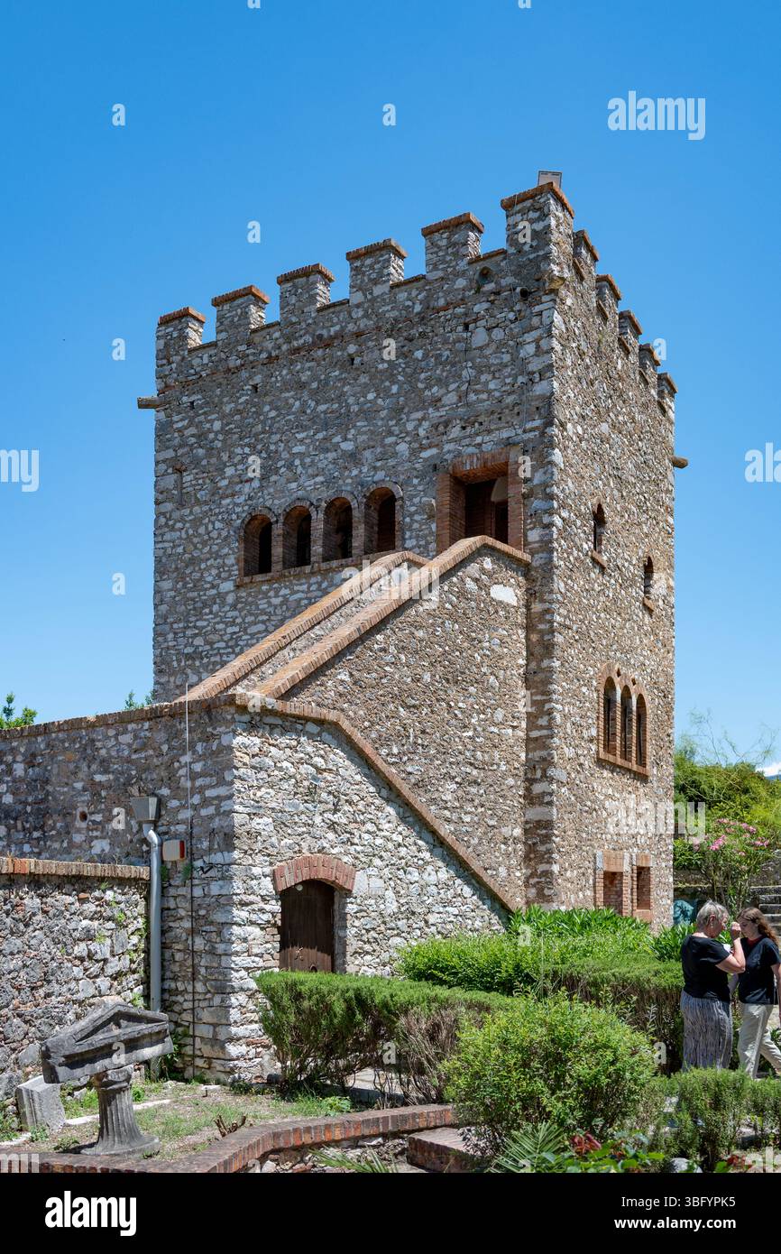 The Castle, Butrint Archaeological Park, near Ksamil, Albania Stock ...