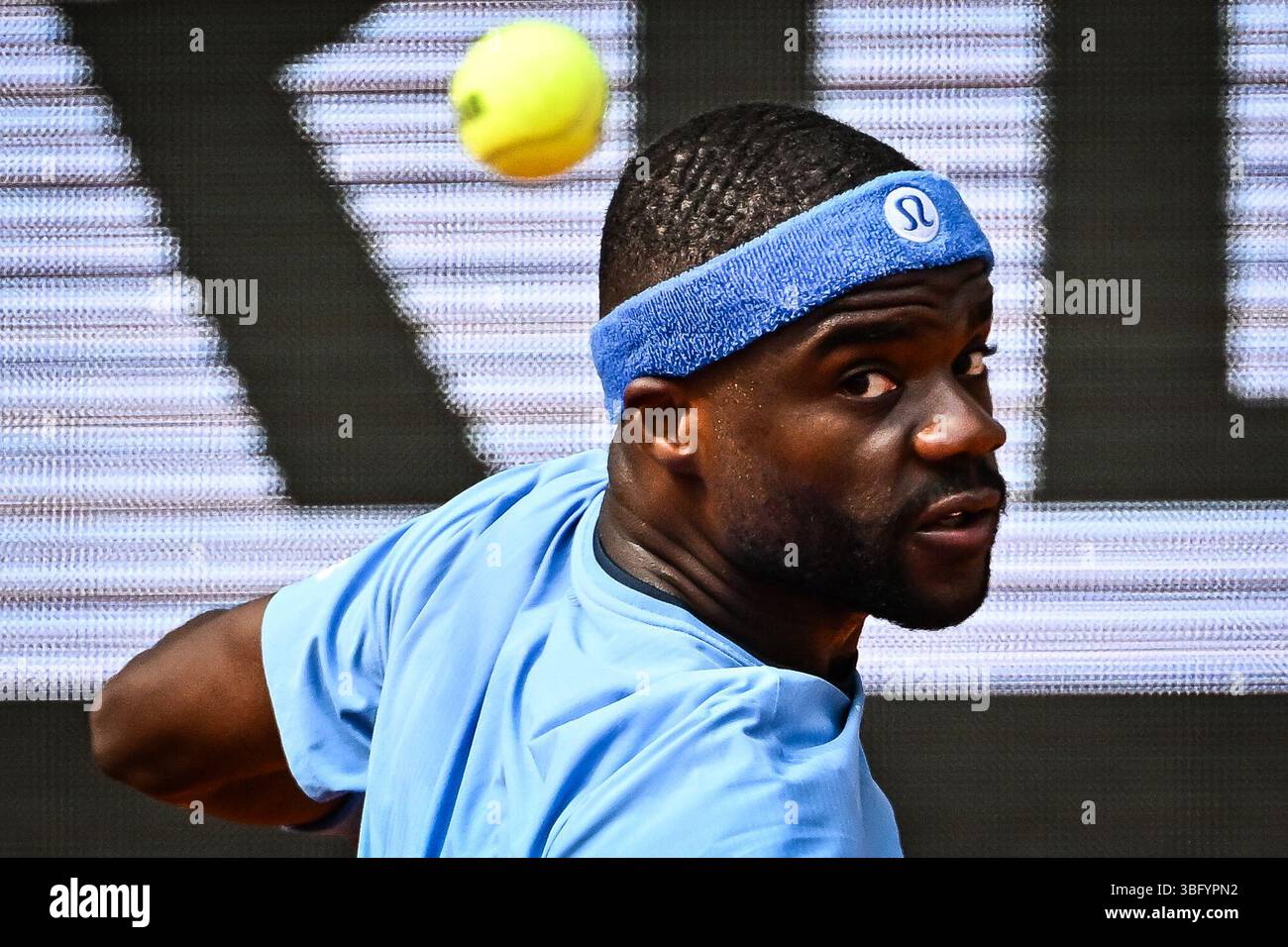 Frances TIAFOE of United States during the tenth day of the Roland ...