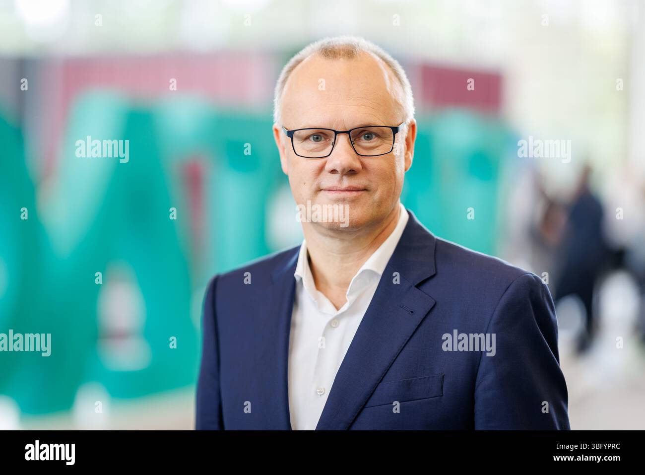 03 June 2025, Bavaria, Nuremberg: Robert Mayr, CEO of IT service ...