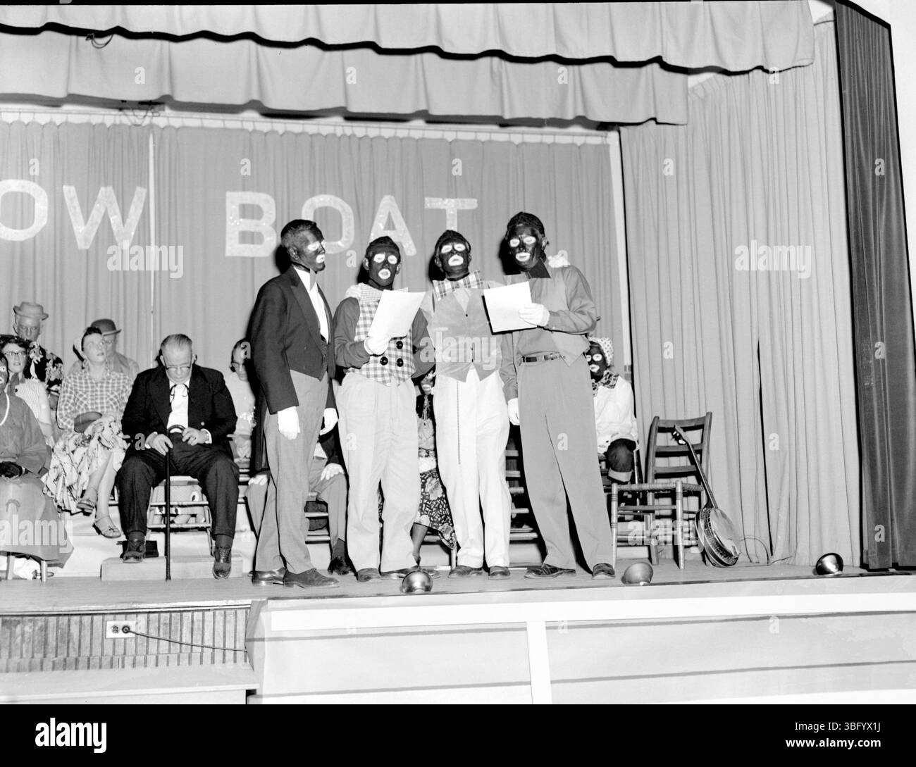 Photograph of Worthington High School’s 1955 student production of ...